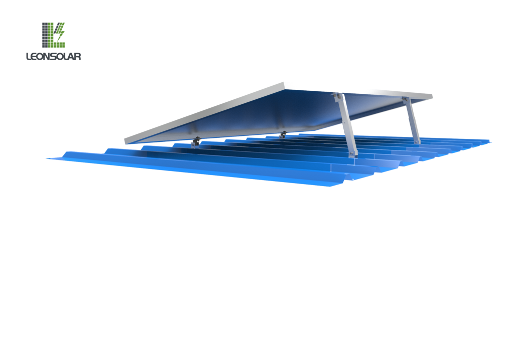 Roof adjustable foot solar mount system